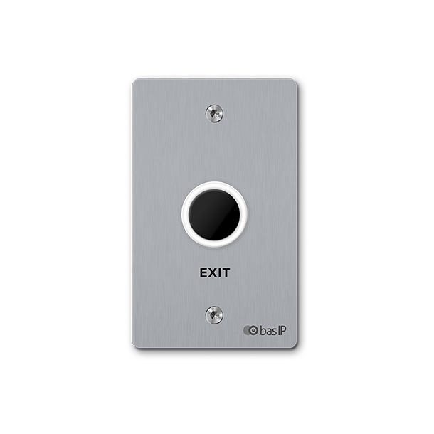 Berøringsfri udgangstryk til dørtelefonsystem | BAS IP | SecPro Sikring A/S