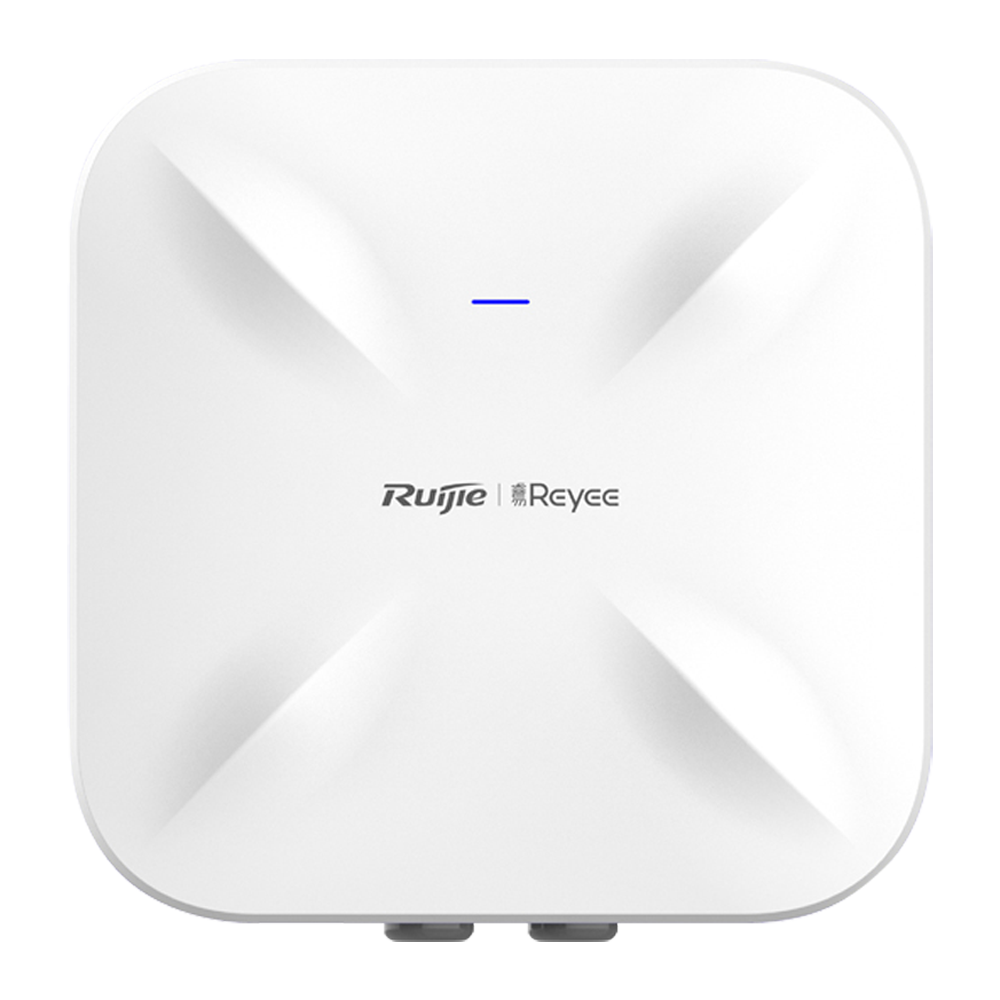 Reyee Access Point udendørs, WiFi 6, 2,4 + 5GHz, 2x RJ45, 1775 mbps ...