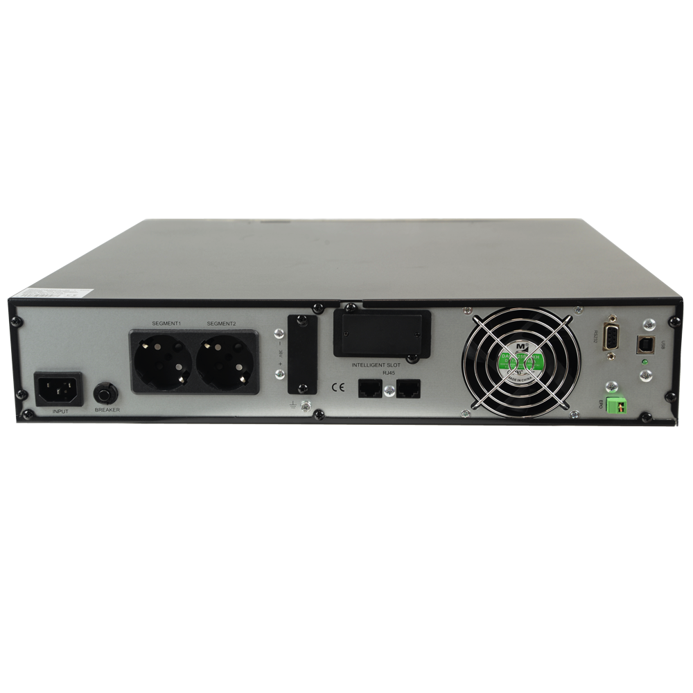 UPS strømforsyning til montering i rackskabe | SecPro Sikring A/S