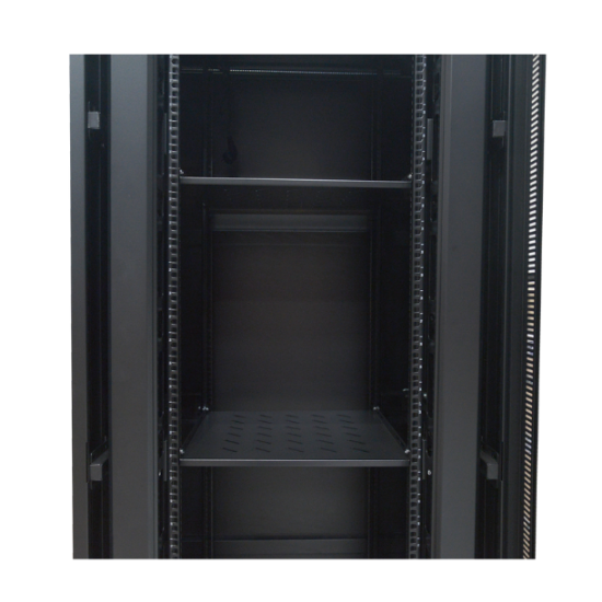 Rack gulv kabinet, 42U 19" (12 vertikalt)