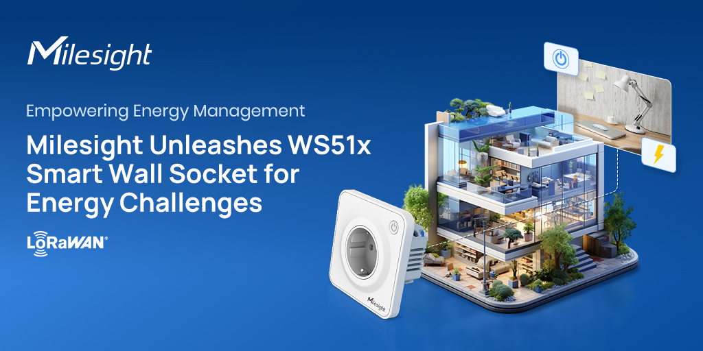 Milesight IoT Wall Socket LoRaWan
