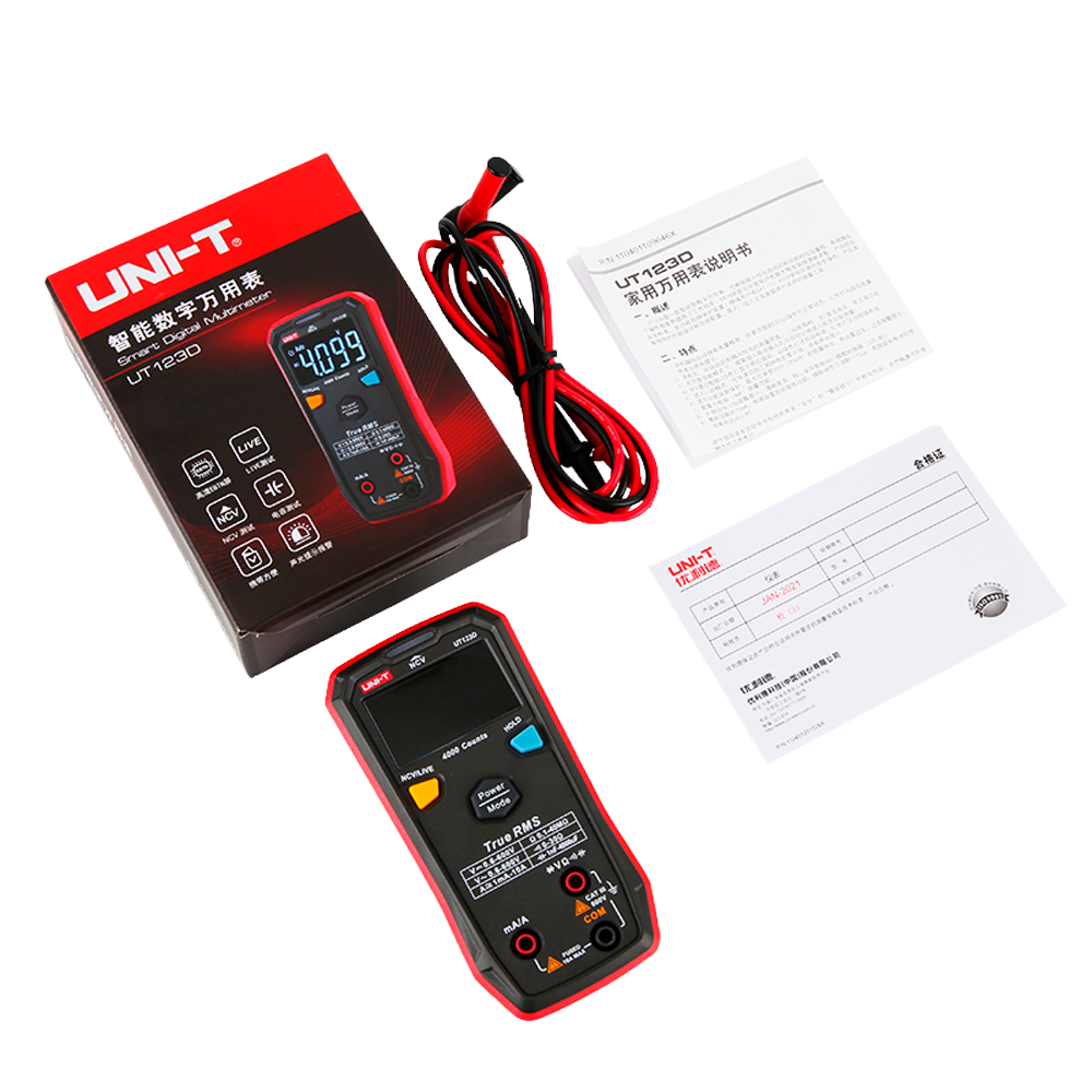 UNI-T UT123D Multimeter til Hjemmebrug